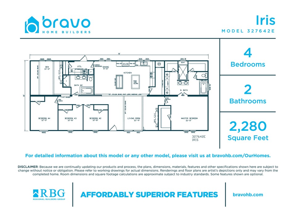 Iris - Browse Homes Item - Regional Homes of Saltillo