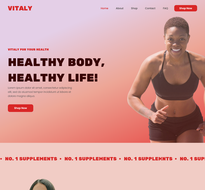 Vitaly - Best Supplements for your health