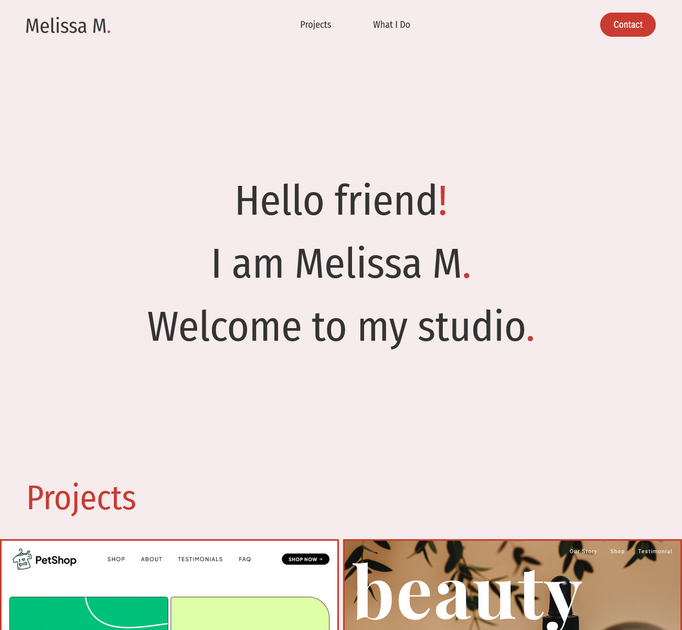 Melissa M. - Brand and Graphic Designer