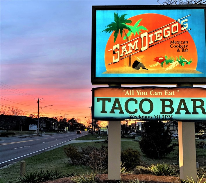 Contact Us at our Hyannis, MA Restaurant - Sam Diego's