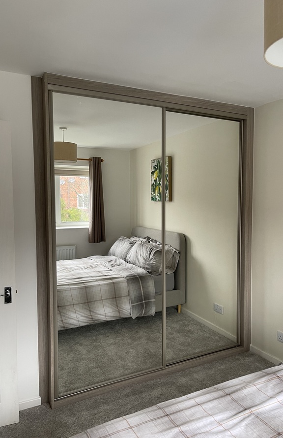Wardrobes with Sliding Mirror Doors | Sliding Mirror Wardrobes - SP ...
