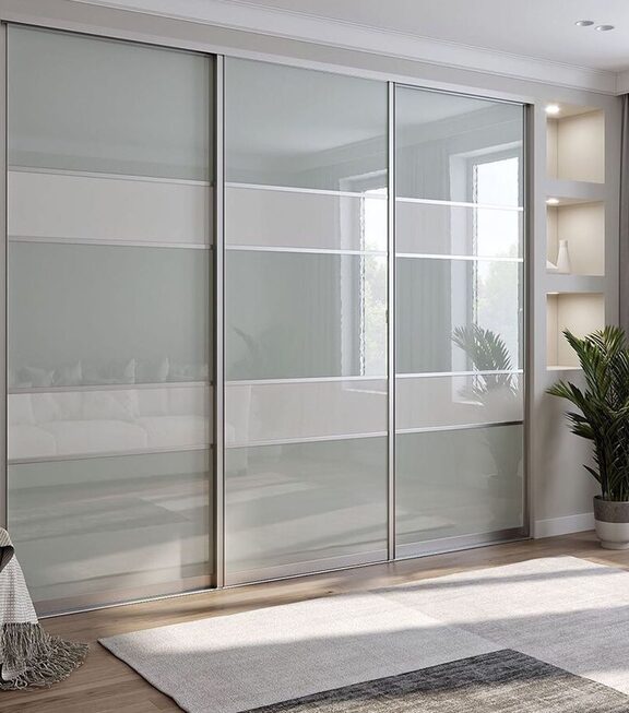 Glass Sliding Wardrobe Doors - SP Mirror Wardrobes