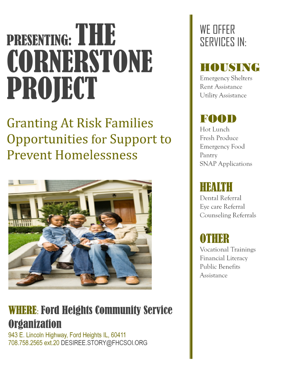 Programs - Cornerstone CDC