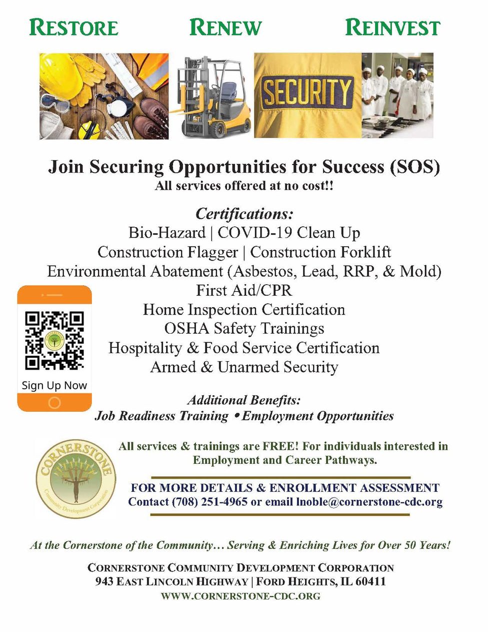 Programs - Cornerstone CDC